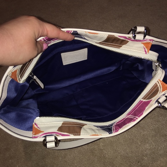 Coach | Bags | Coach Scarf Print Bag | Poshmark